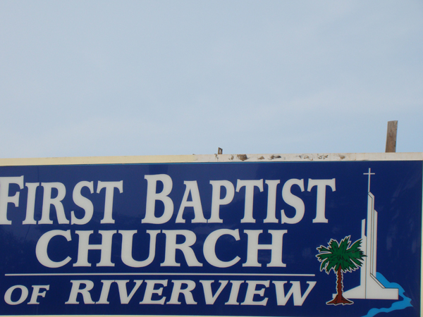 FBC Riverview sign | Osprey Observer