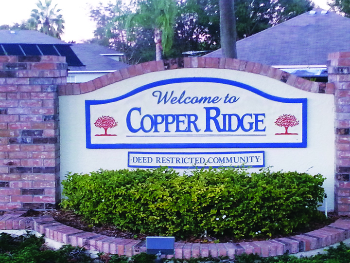 Reminders For Copper Ridge Residents | Osprey Observer