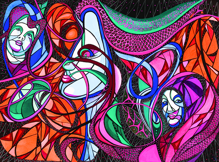 Artwork Of Melanie Feldman & Lew Jackson Currently Featured At ...