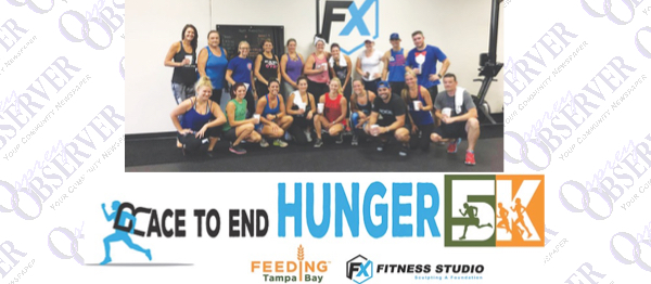 FX Fitness Studio Hosts First 5K Race To Help End Hunger | Osprey Observer
