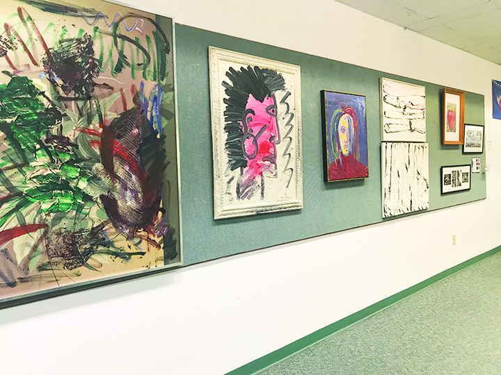Roy Adams Exhibits Paintings And Assemblages At Library | Osprey Observer