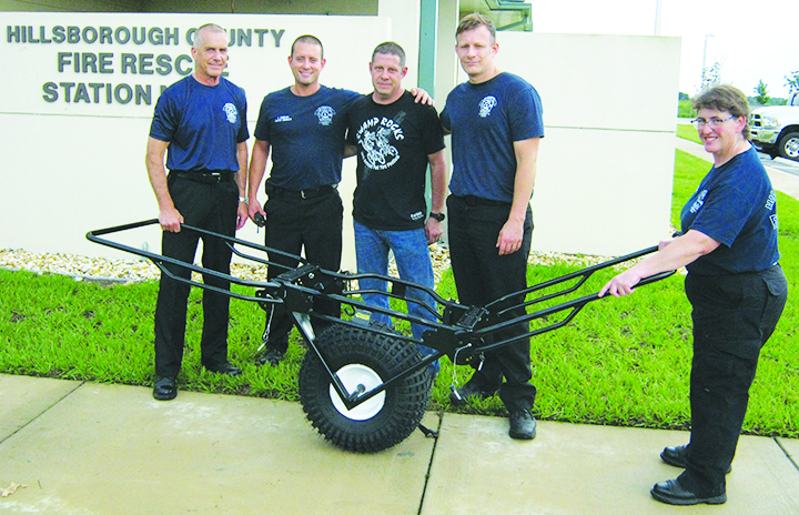 SWAMP Mountain Bike Club Donates Rescue Litter To HCFR Station 22 ...