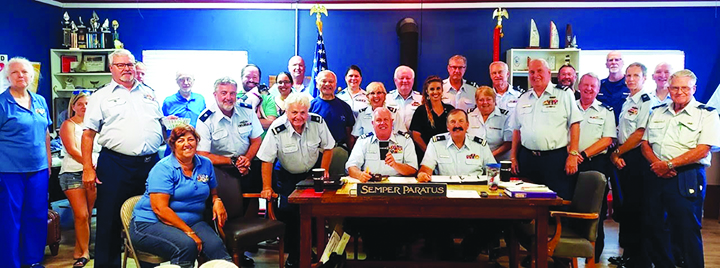 U.S. Coast Guard Auxiliary Receives Coast Guard Unit Commendation ...