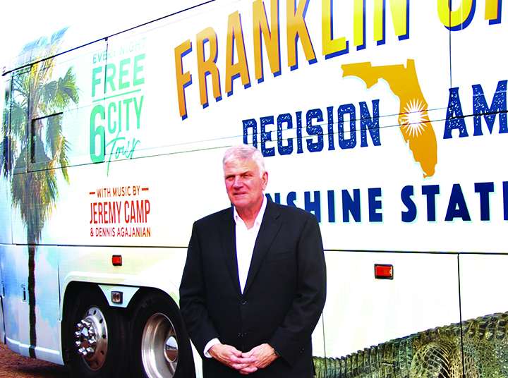 Franklin Graham’s Sunshine Tour Draws Close To 10,000 | Osprey Observer
