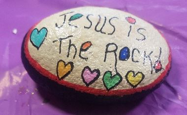 Back-To-School Craft: Faith Like A Rock | Osprey Observer