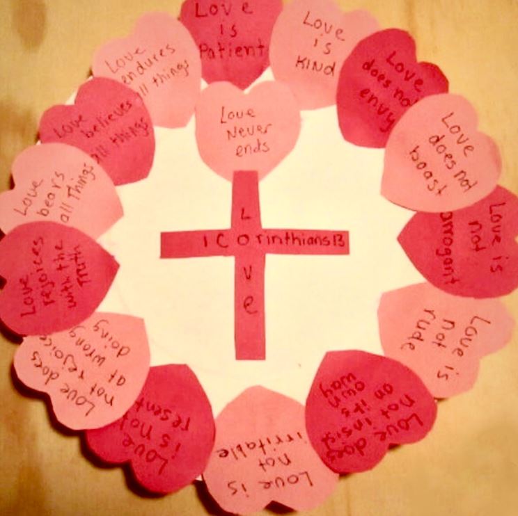 Kids Crafts: God Is Love | Osprey Observer