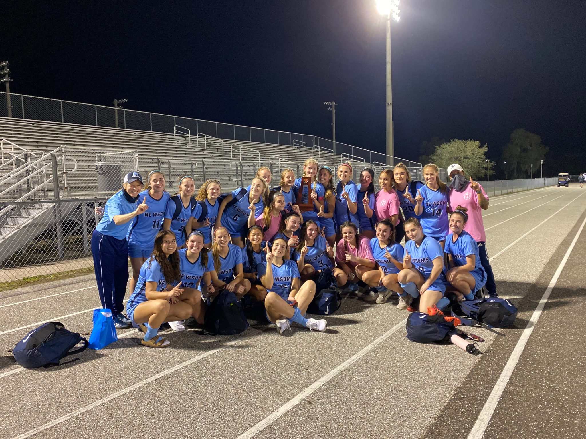 Newsome Lady Wolves Soccer Wins District And Conference Championship In ...
