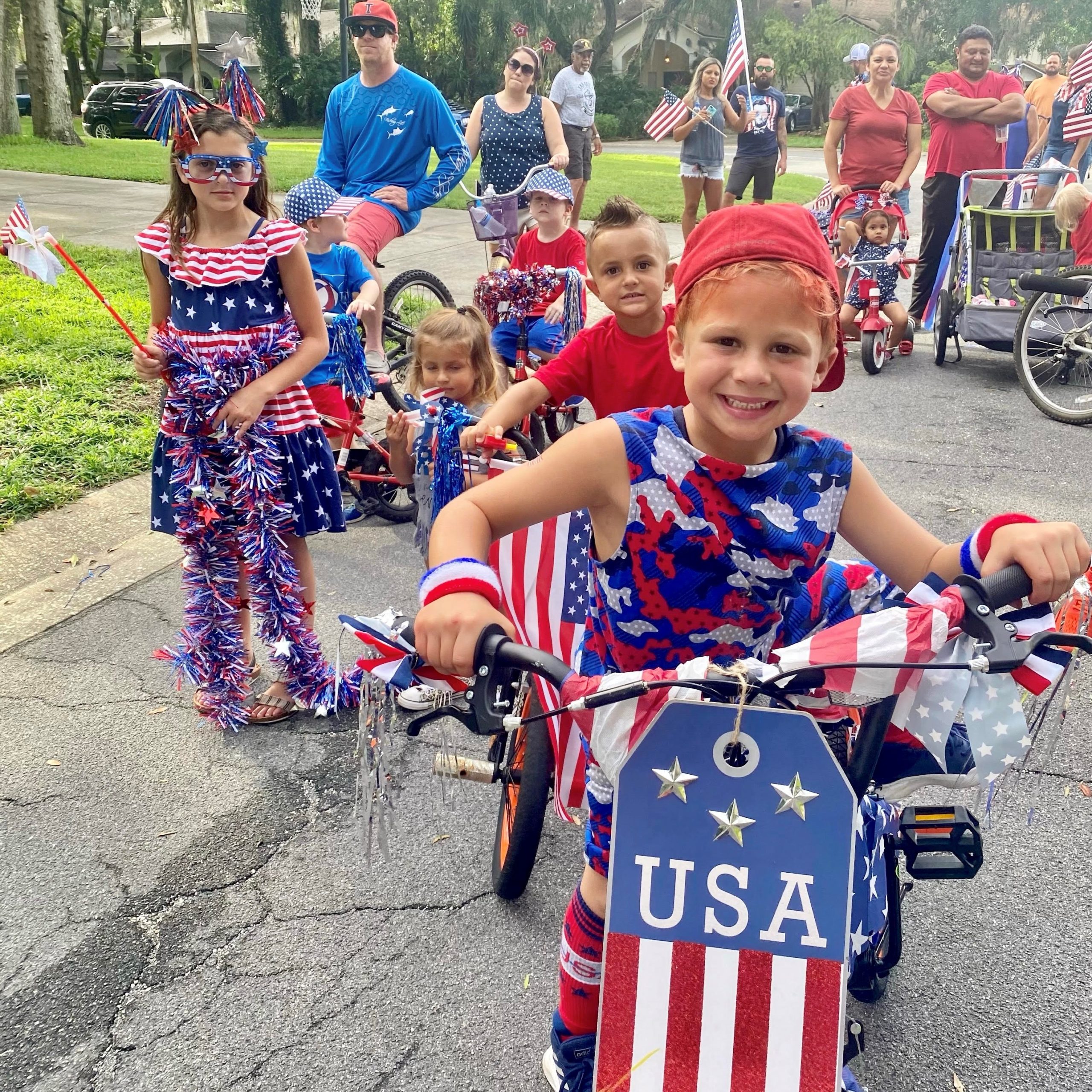 Buckhorn Oaks Neighborhood Hosted Its First Annual Patriotic Bike ...