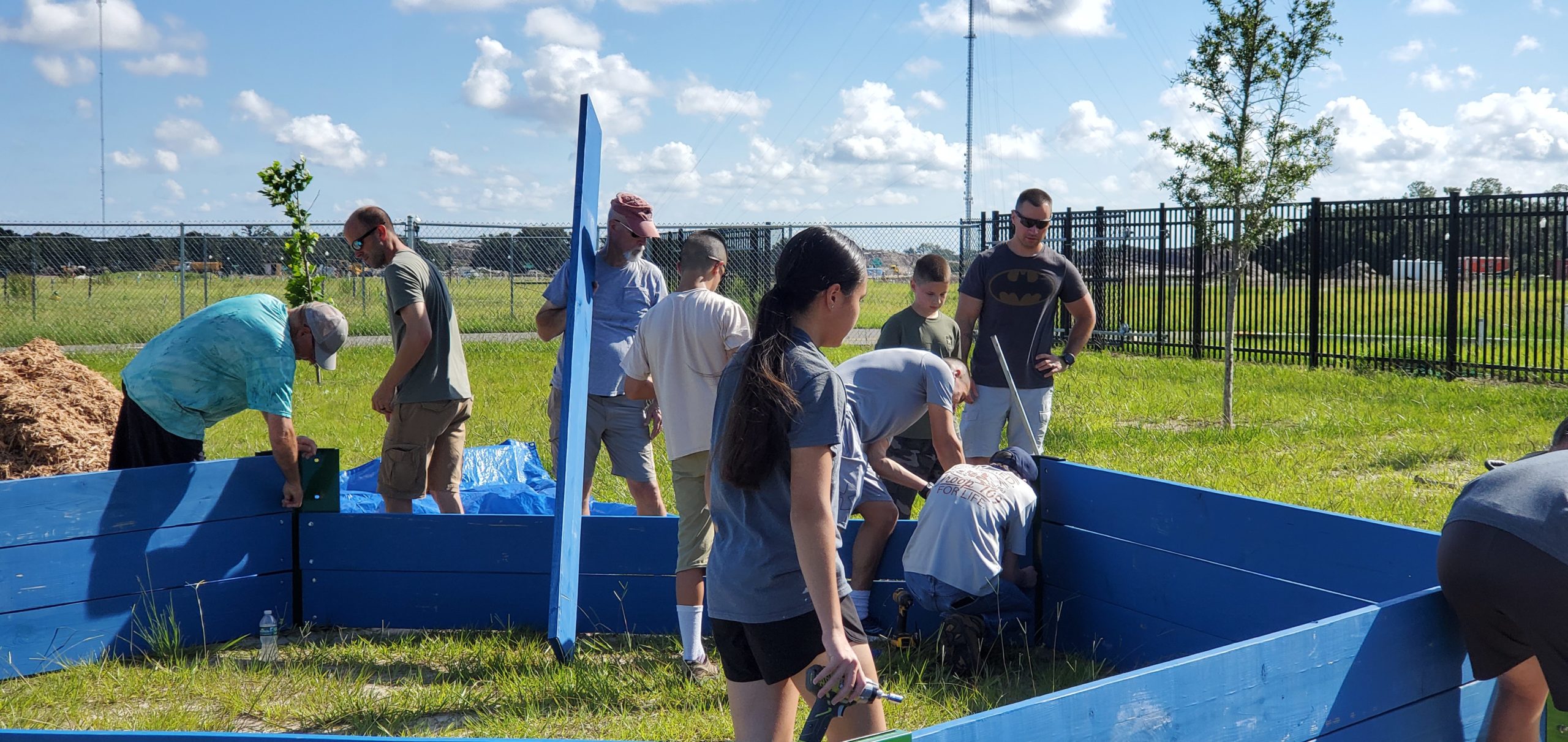 A Life Scout In Valrico Helps Warren Hope Dawson Elementary School Add ...
