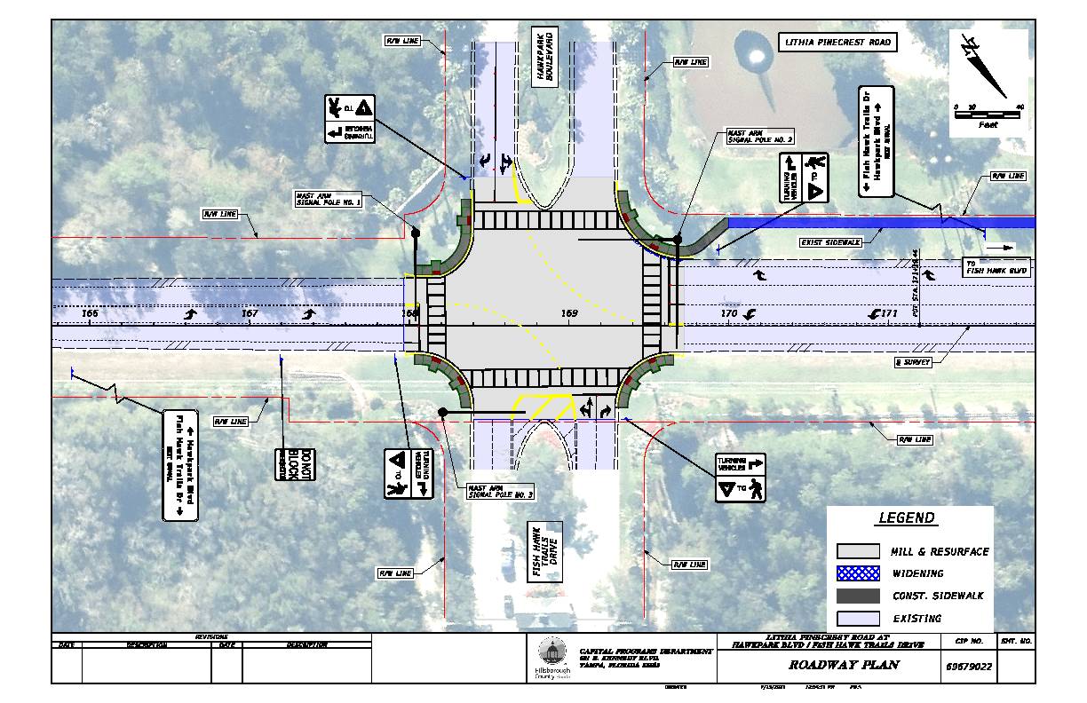 Intersection Relief Scheduled For Fishhawk Trails/Hawkpark Entrances ...