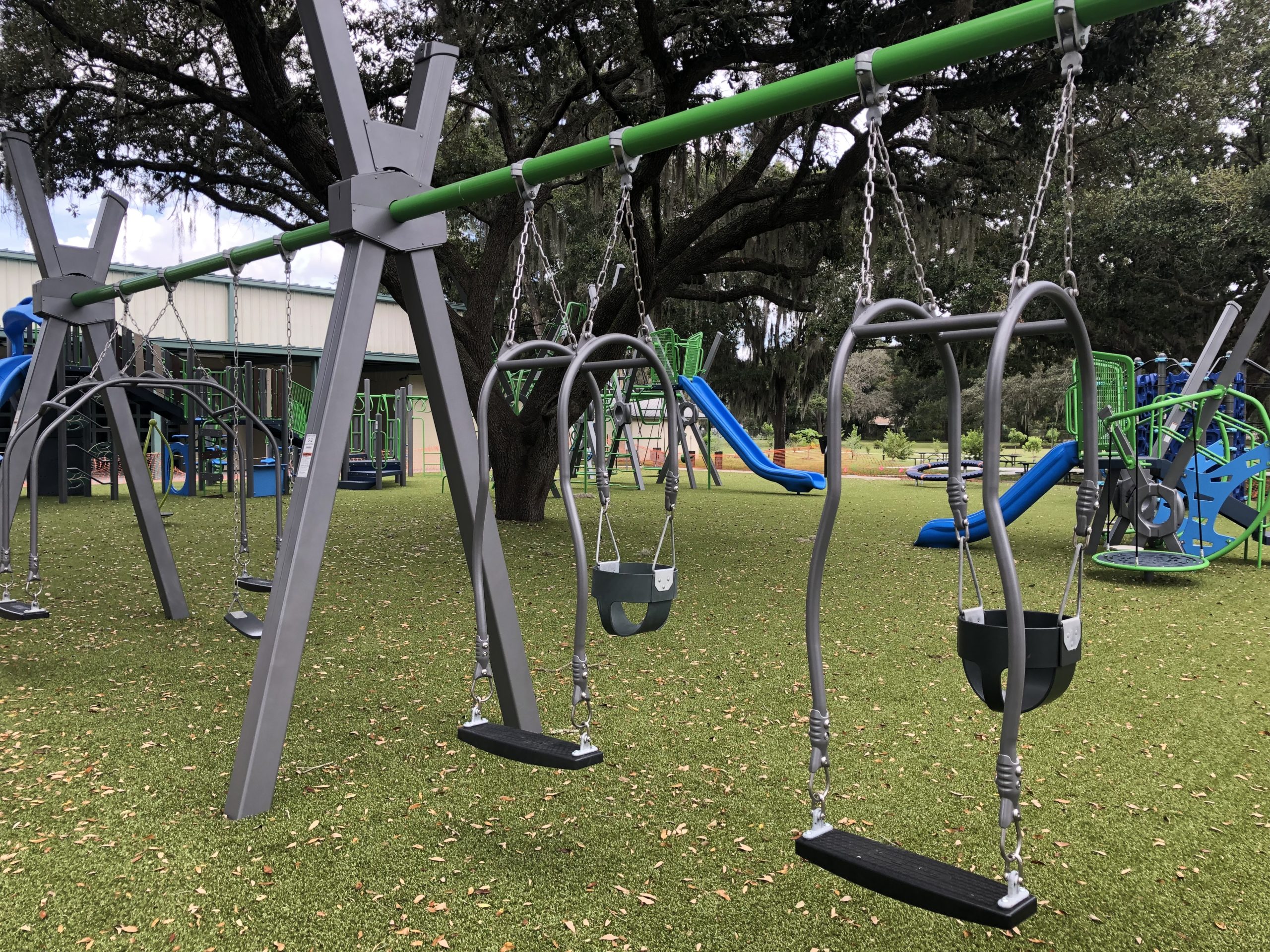 New Mango Area Park Features Intergenerational Swings | Osprey Observer