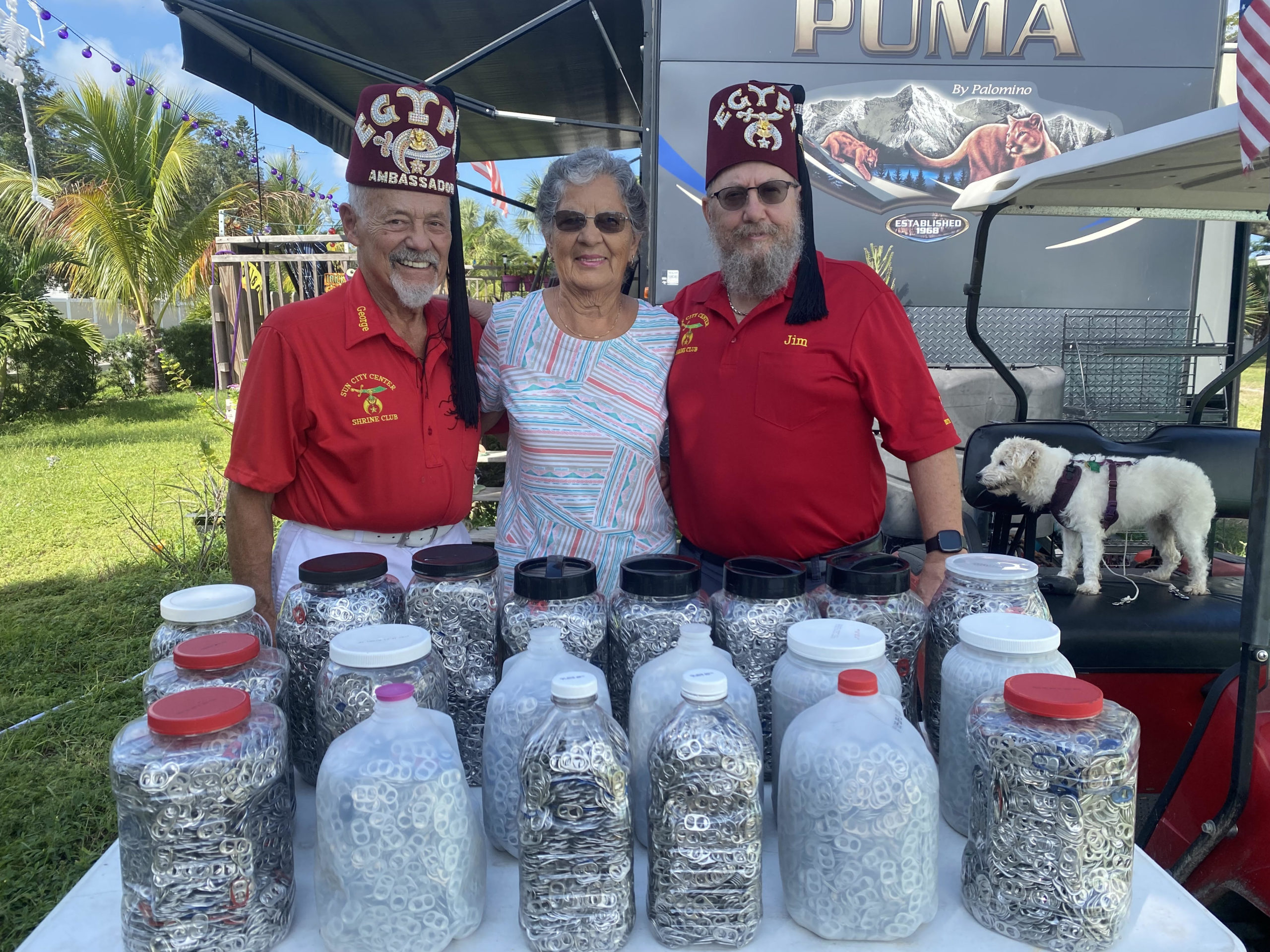 Resident Donates Over 20 Gallons Of Can Tabs For The Shriners For ...