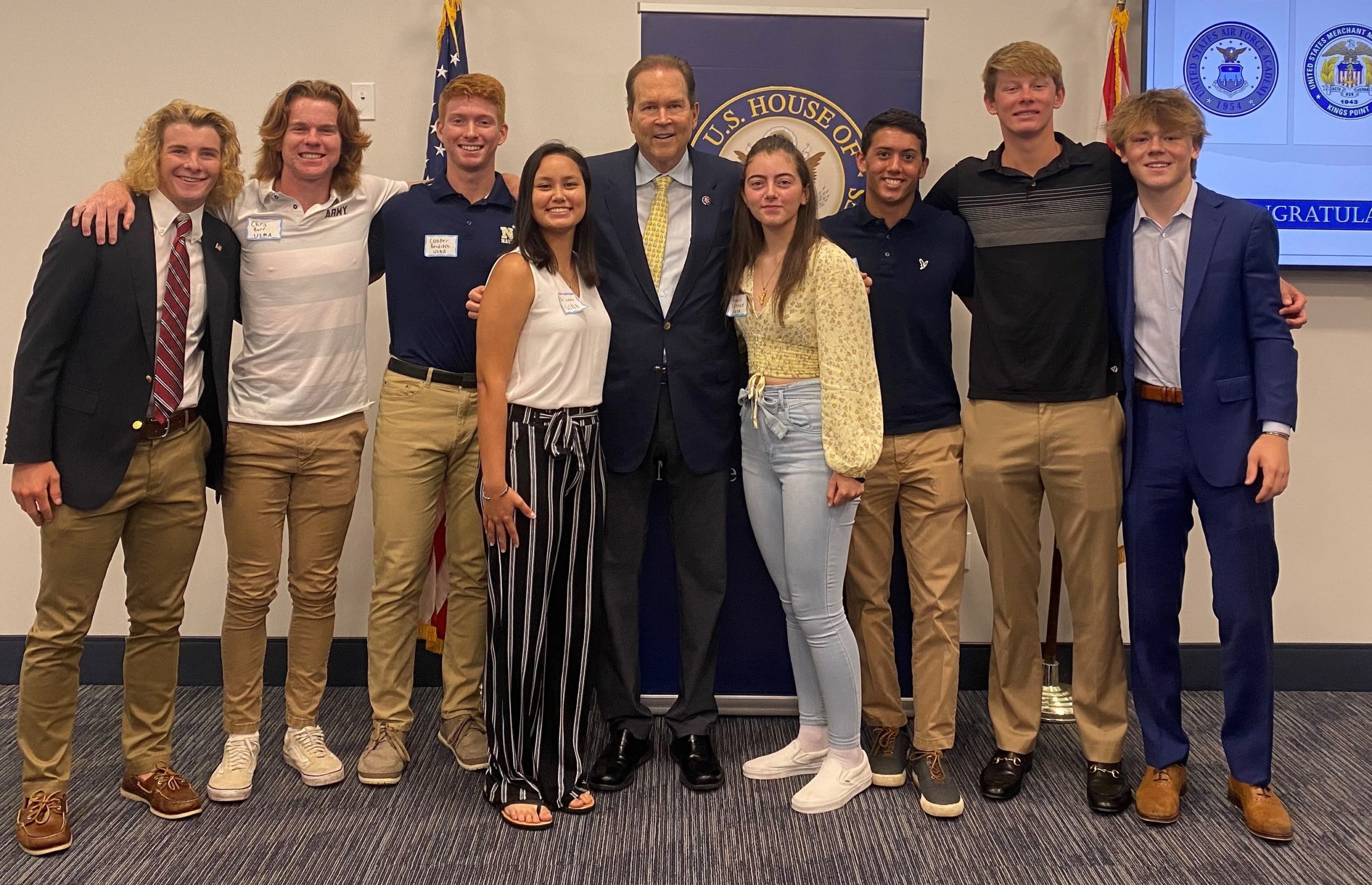 Congressman Buchanan Announces Service Academy Appointees | Osprey Observer