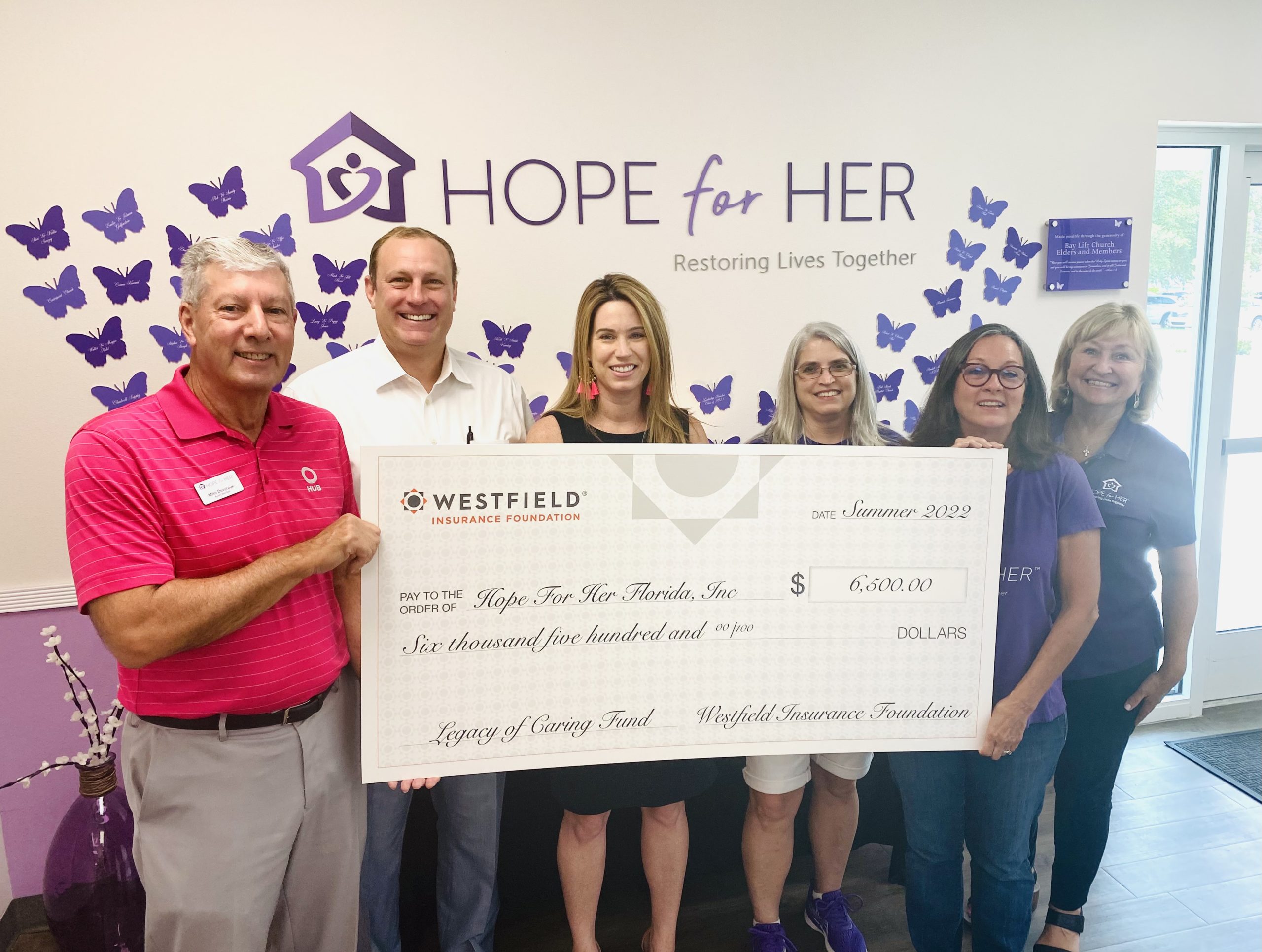 HUB International Helps Hope For Her With Special Grant From Westfield ...