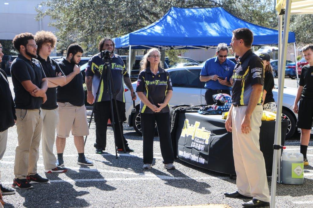 Pepin Academies Hosts Drag Racer To Speak To Students | Osprey Observer