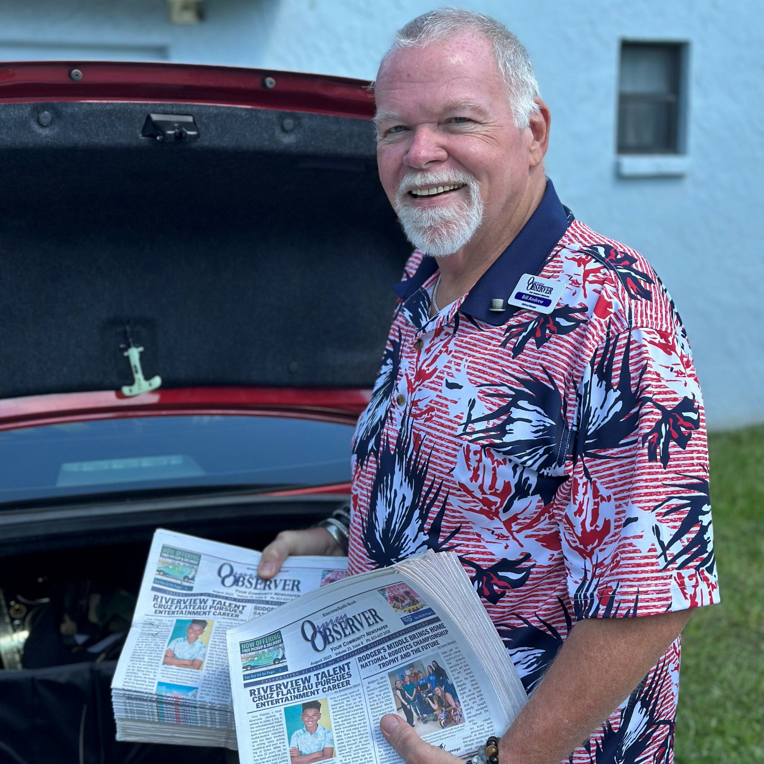 Day In The Life Of Delivering Osprey Observer Newspapers | Osprey Observer