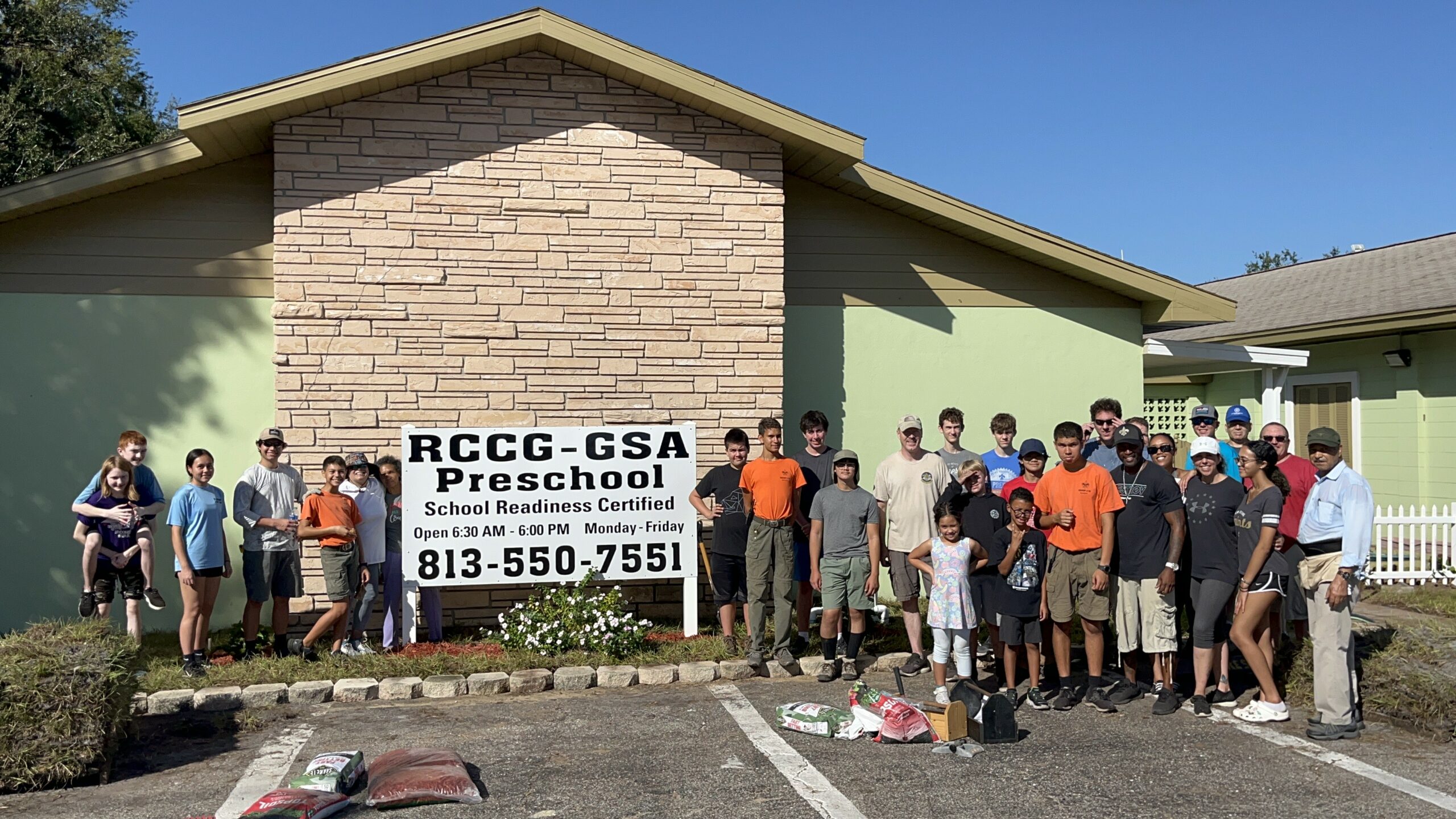 Eagle Scout Leads Helping Hands To Veteran-owned Preschool | Osprey ...