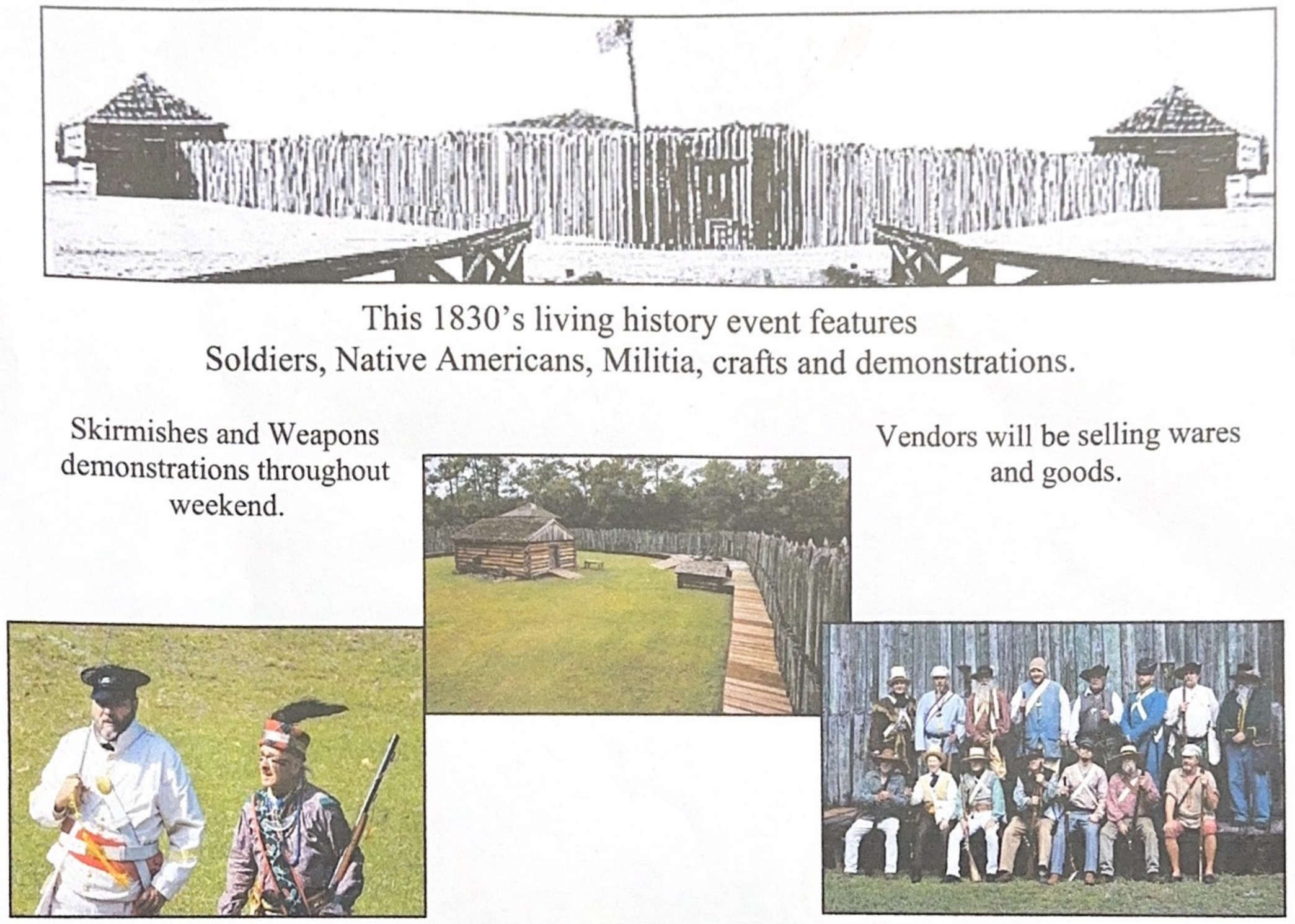 Fort Foster Days: A Second Seminole War Living History Event | Osprey ...