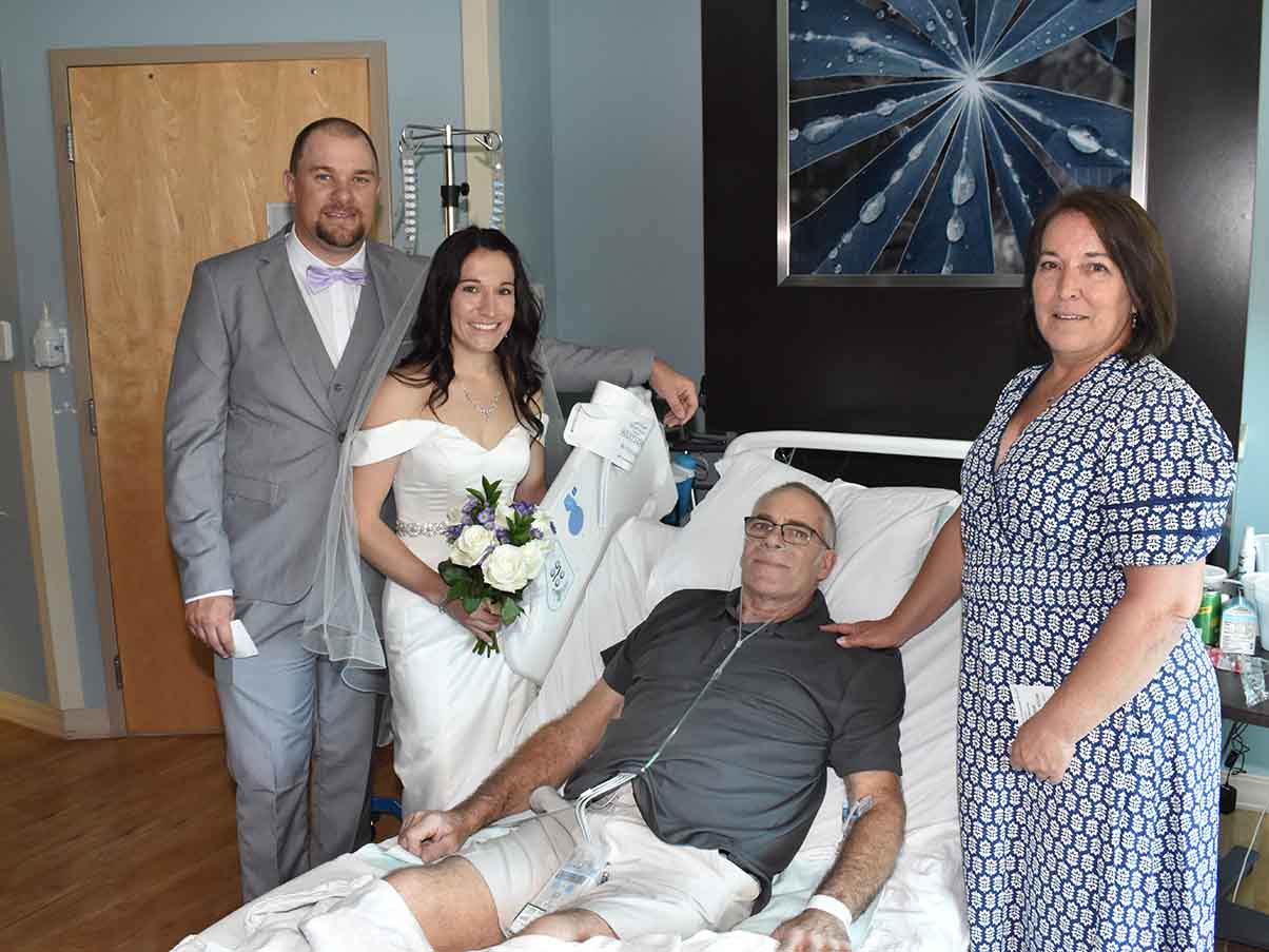 Hospital Helps Make Special Wedding Day For Ill Father | Osprey Observer