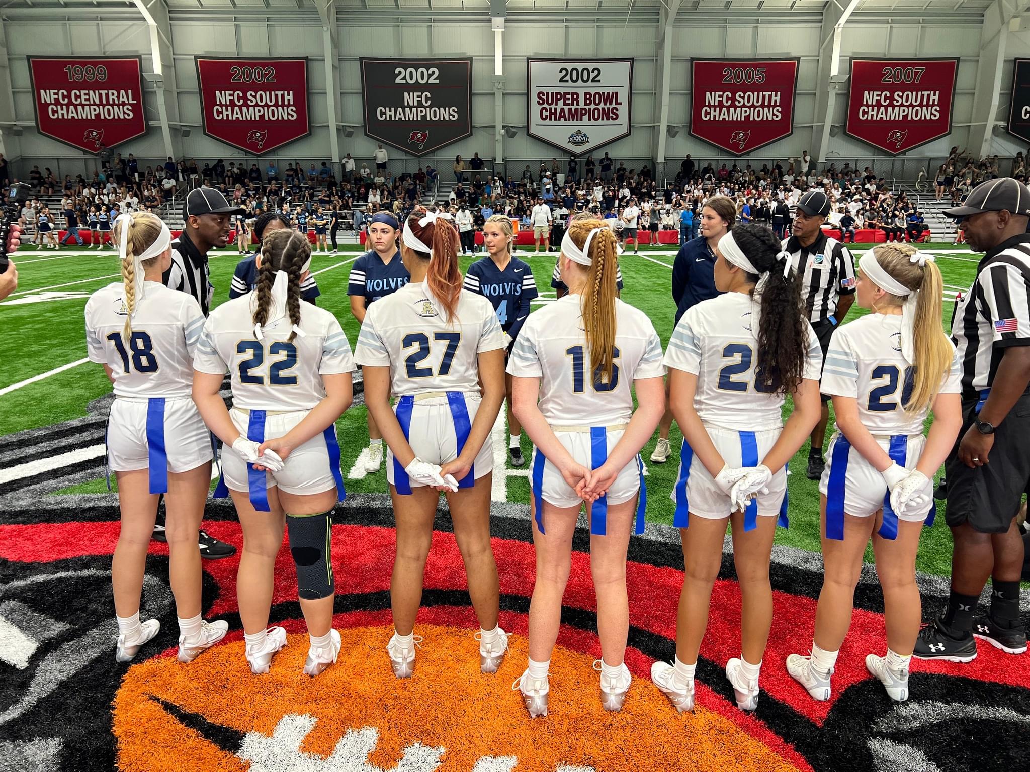 Newsome Wolves Flag Football Team Plays First-ever Regular Season Game ...