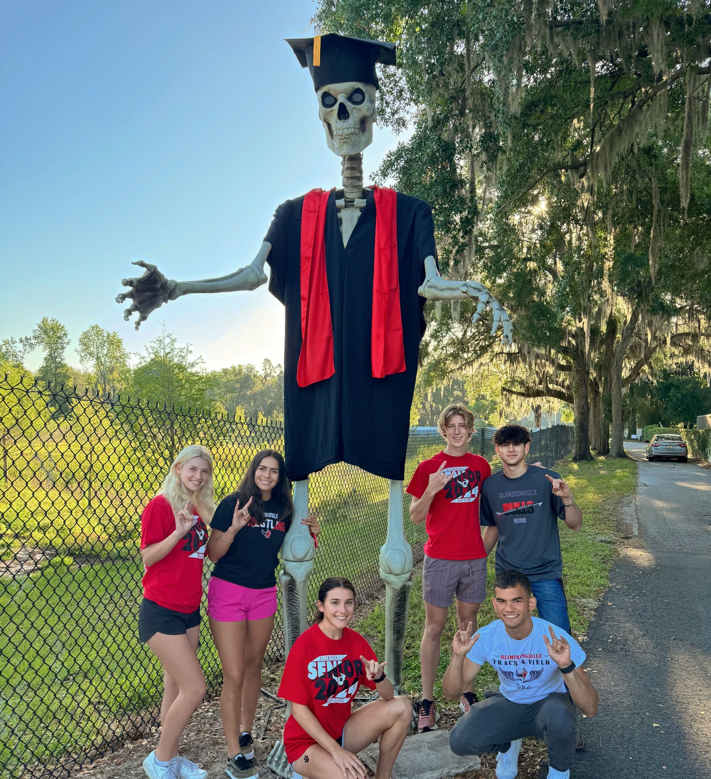 ‘Skelly’ Of Valrico Display Delights Travelers On Bell Shoals Road ...