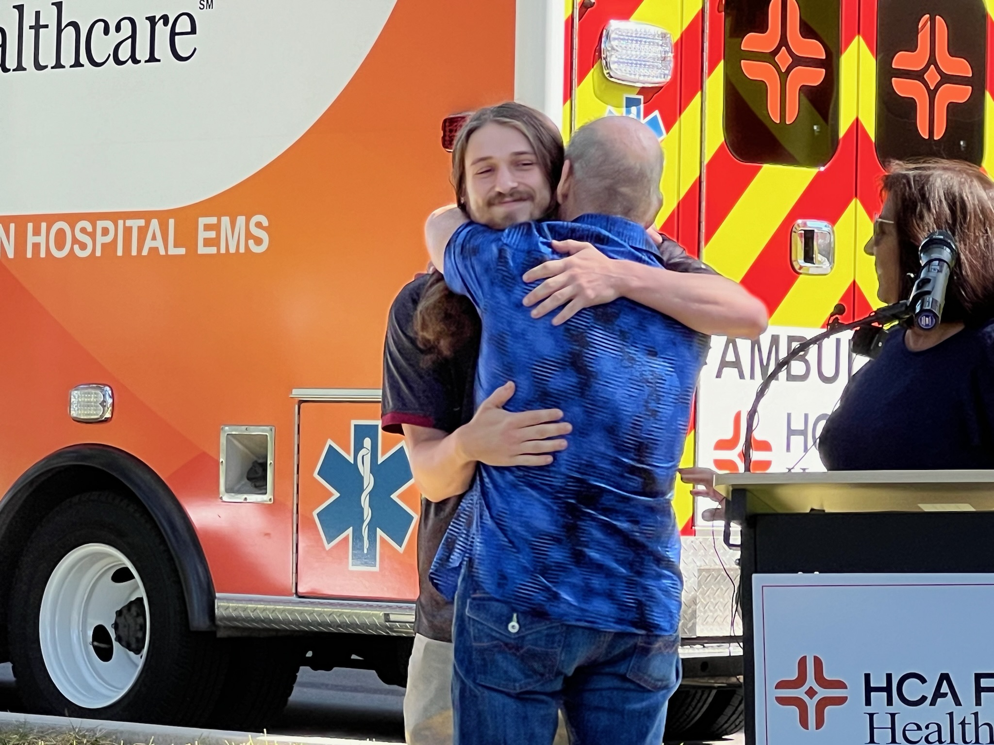 Jogging Heart Attack Survivor Reunited With CPR Heroes | Osprey Observer