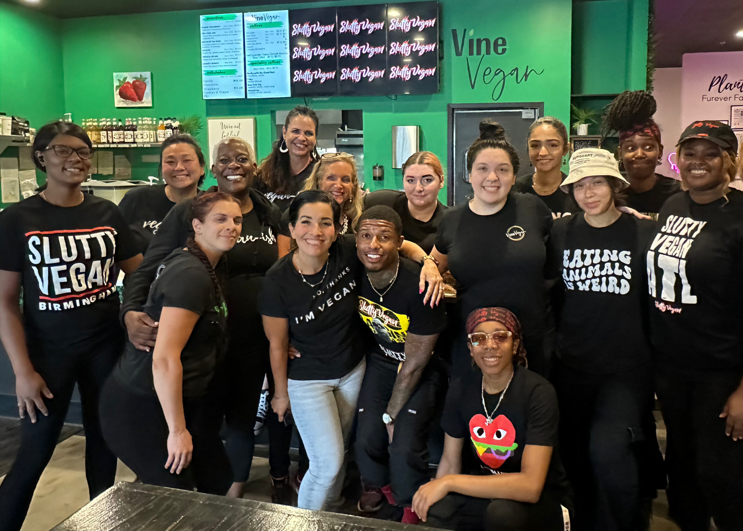 Atlanta-based Vegan Influencer Pinky Hosts Vine Vegan Restaurant ...