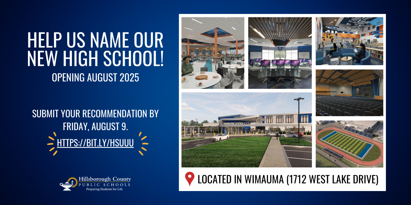Community Is Invited To Submit Name Recommendations For New High School ...