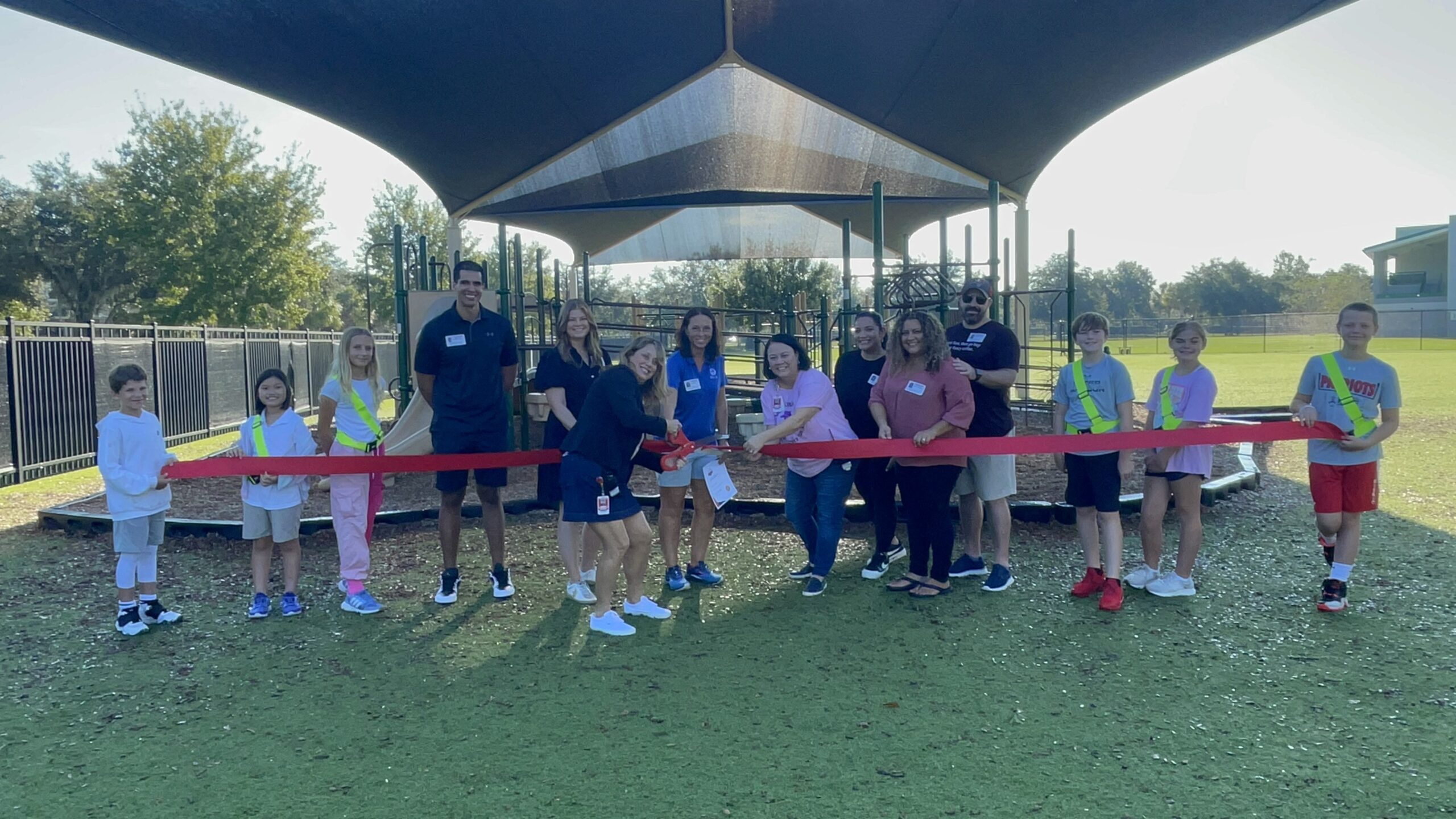 Stowers Elementary Celebrates Sunshade Installation With Event | Osprey ...