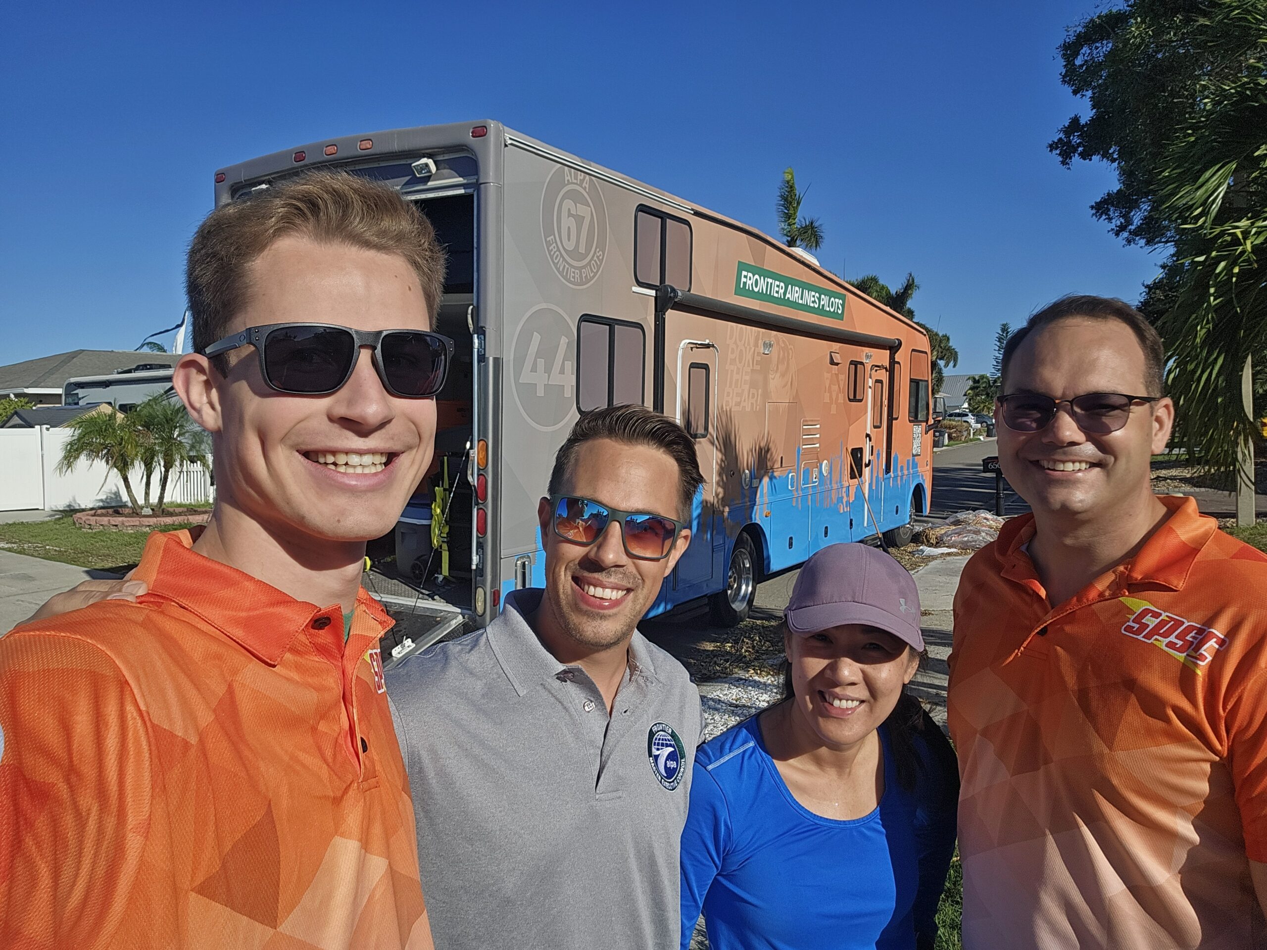 Area Frontier Pilots Join Together In Hurricane Relief Efforts | Osprey ...