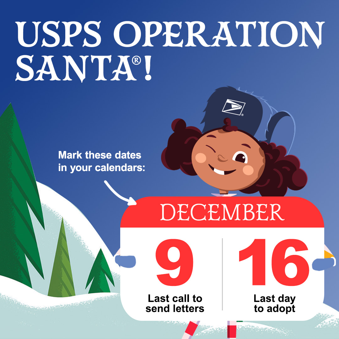 USPS Operation Santa Launches Online Catalog Santa’s Gift Shoppe ...