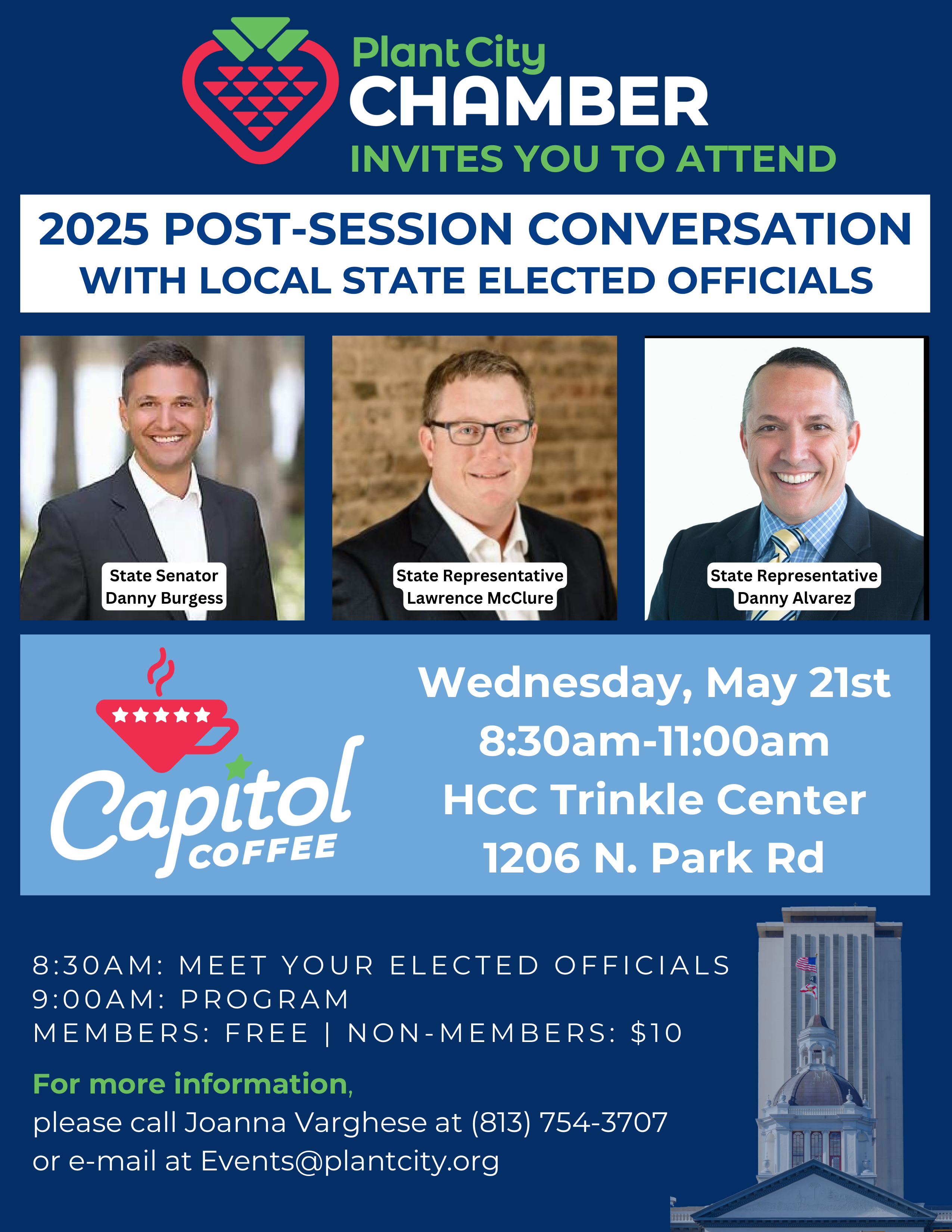 Plant City Chamber Of Commerce Hosts Capitol Coffee To Connect State ...
