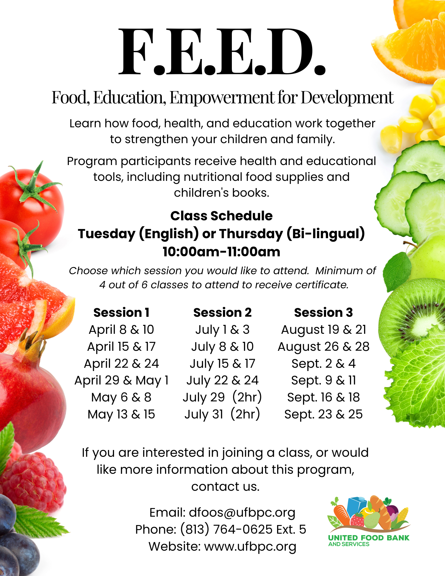 United Food Bank Of Plant City Offers New Program To Help Community ...