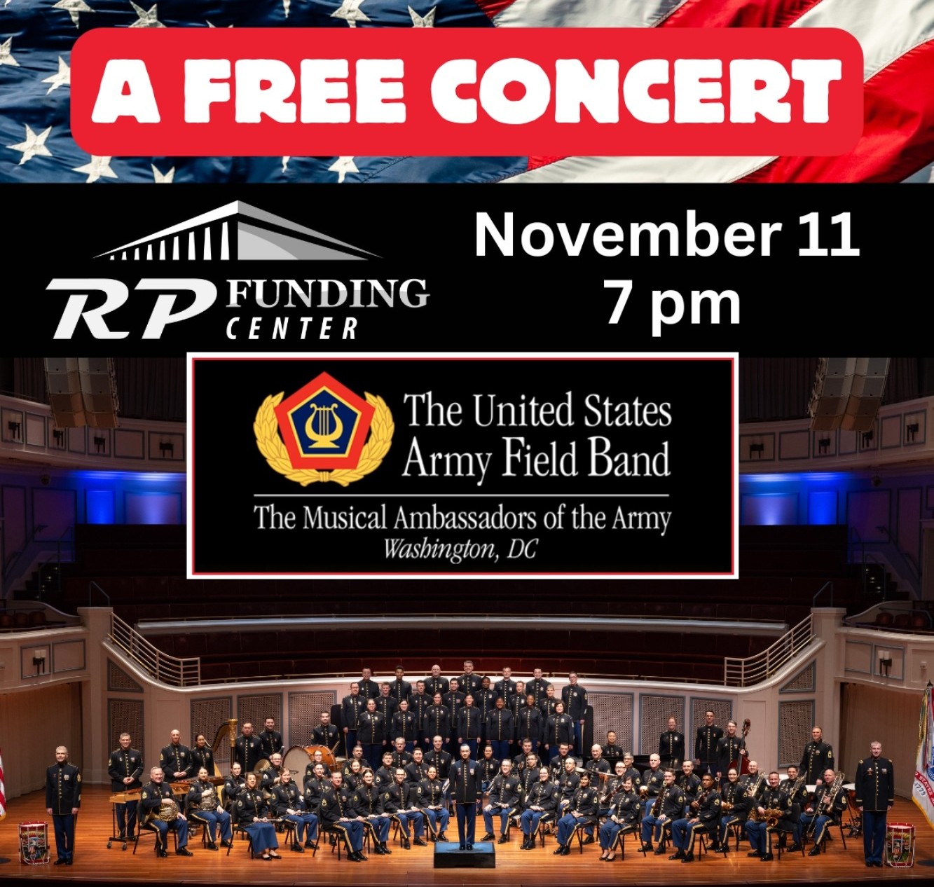 Concert Band & Soldiers’ Chorus Of The U.S. Army Field Band Perform ...