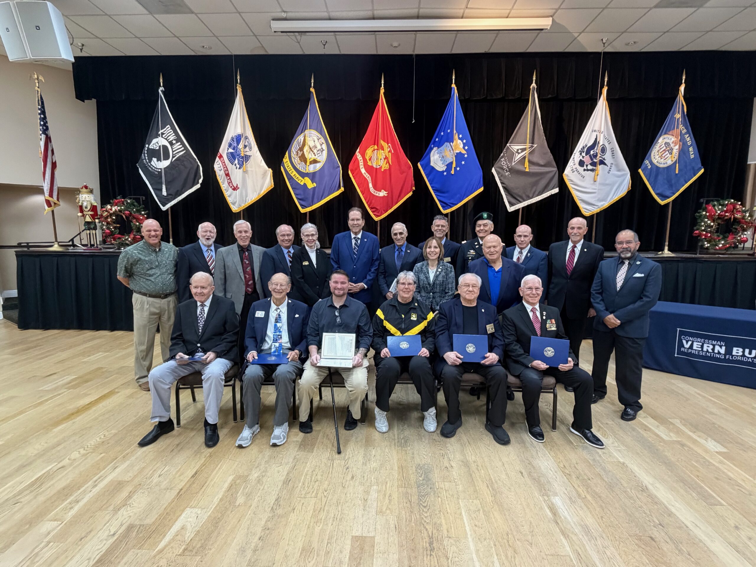 Buchanan Honors 19 Veterans With Congressional Commendation | Osprey ...