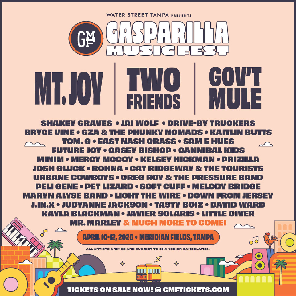 Gasparilla Music Festival Announces 2026 Lineup | Osprey Observer