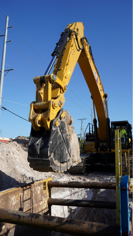 Open-trench Construction Begins | Osprey Observer