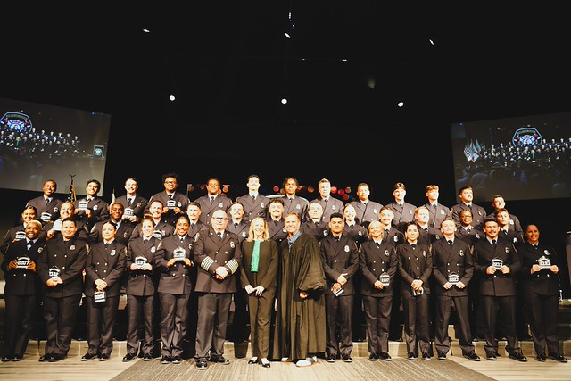 Fire Rescue Hosts Graduation & Pinning For New Firefighters | Osprey ...