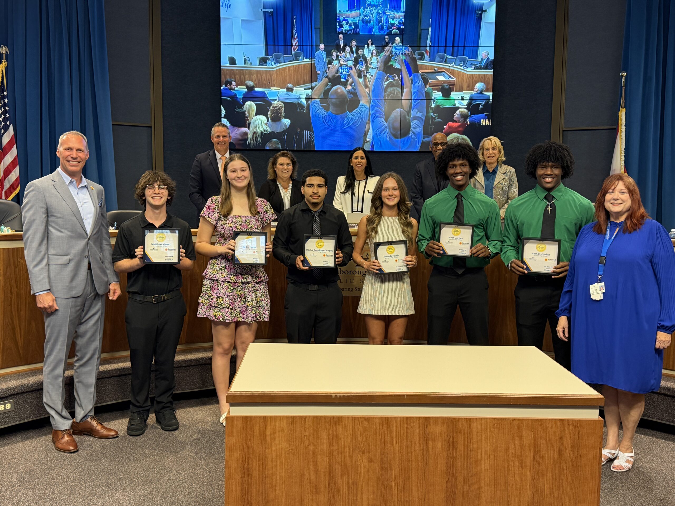 Seven Seniors Earn Scholarships For K-12 Perfect Attendance | Osprey ...