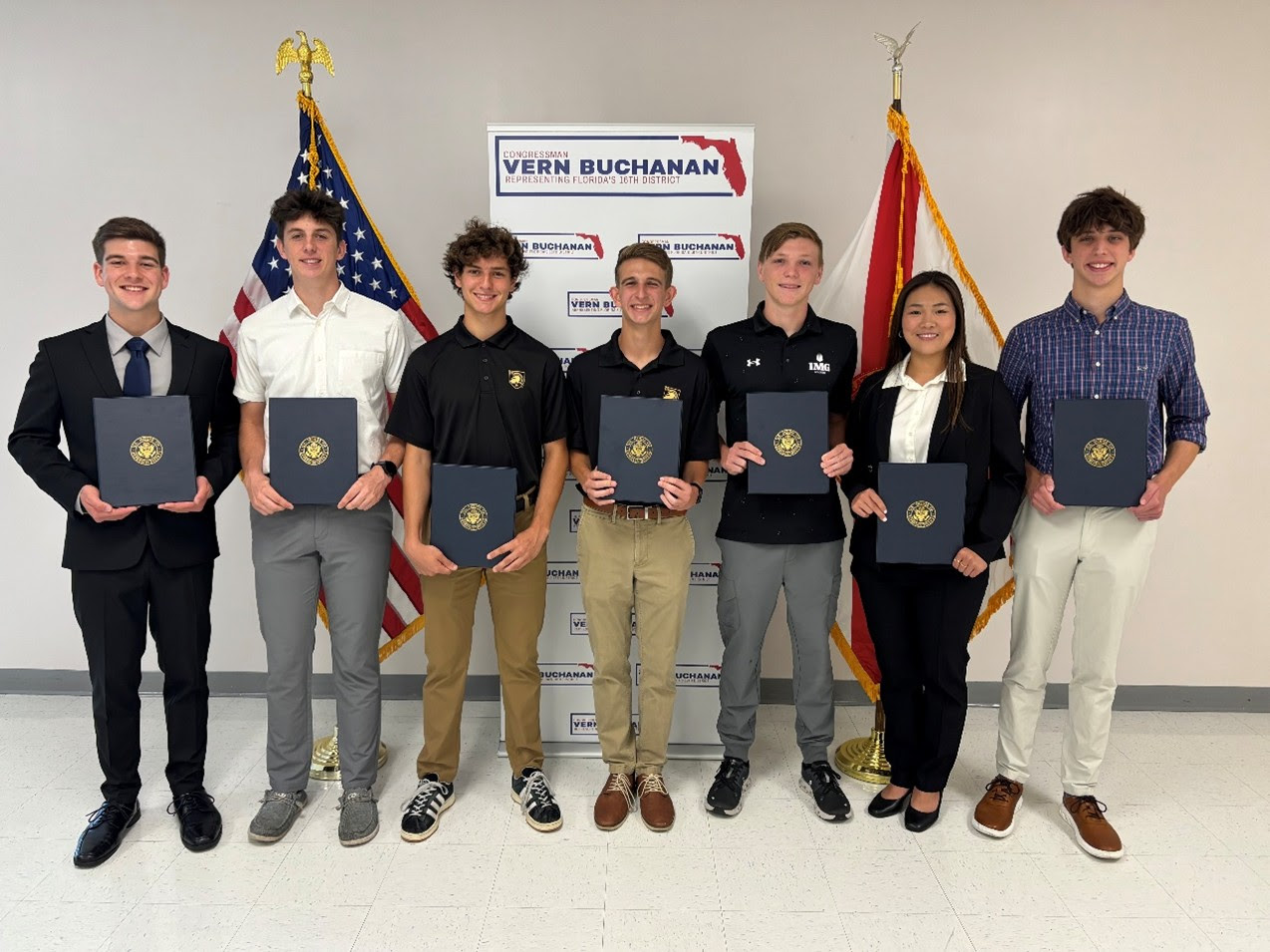 Buchanan Announces 2026 Service Academy Appointments | Osprey Observer